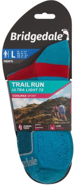 Bridgedale Skarpety Męskie Trail Run Ul T2 Cs Low Niebieskie - Ceny i ...