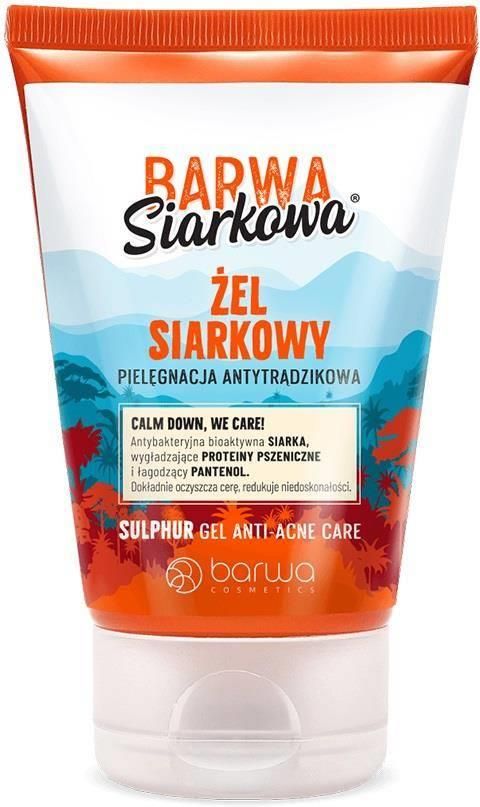 Barwa Żel Siarkowy Antytrądzikowy 120 ml - Opinie i ceny na Ceneo.pl