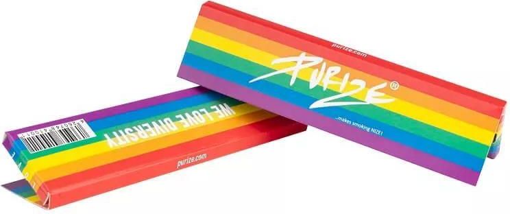 Bibułki Purize Rainbow King Size Slim - Ceny i opinie - Ceneo.pl