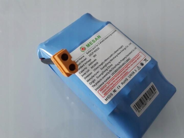 Amelectronics Akumulator 10S2P 36V 4,4Ah deska elektryczna (18650 ...