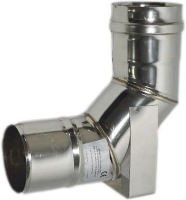 System kominkowy Csk Orell Kolano Kominowe Z Podporą 90 Fi 80 - Opinie i ceny na Ceneo.pl