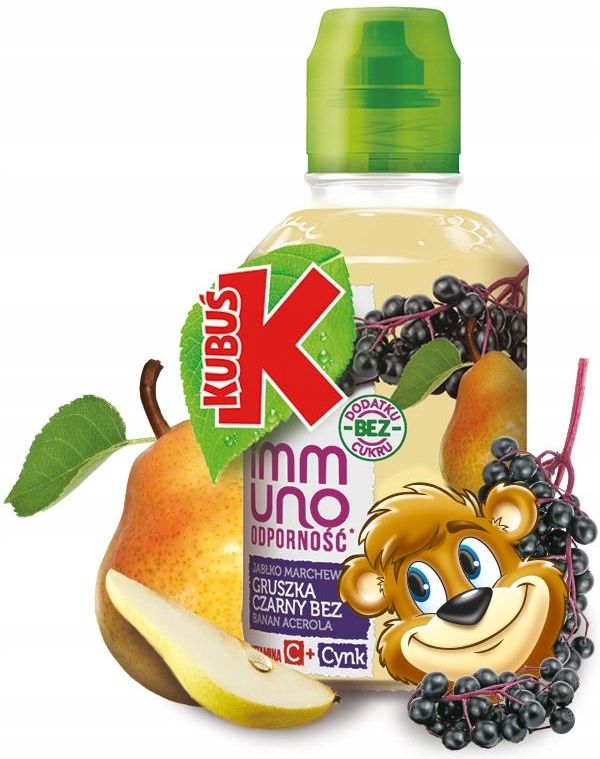Kubuś Sok Gruszka Banan Czarny Bez 6X200ml - Ceny i opinie - Ceneo.pl
