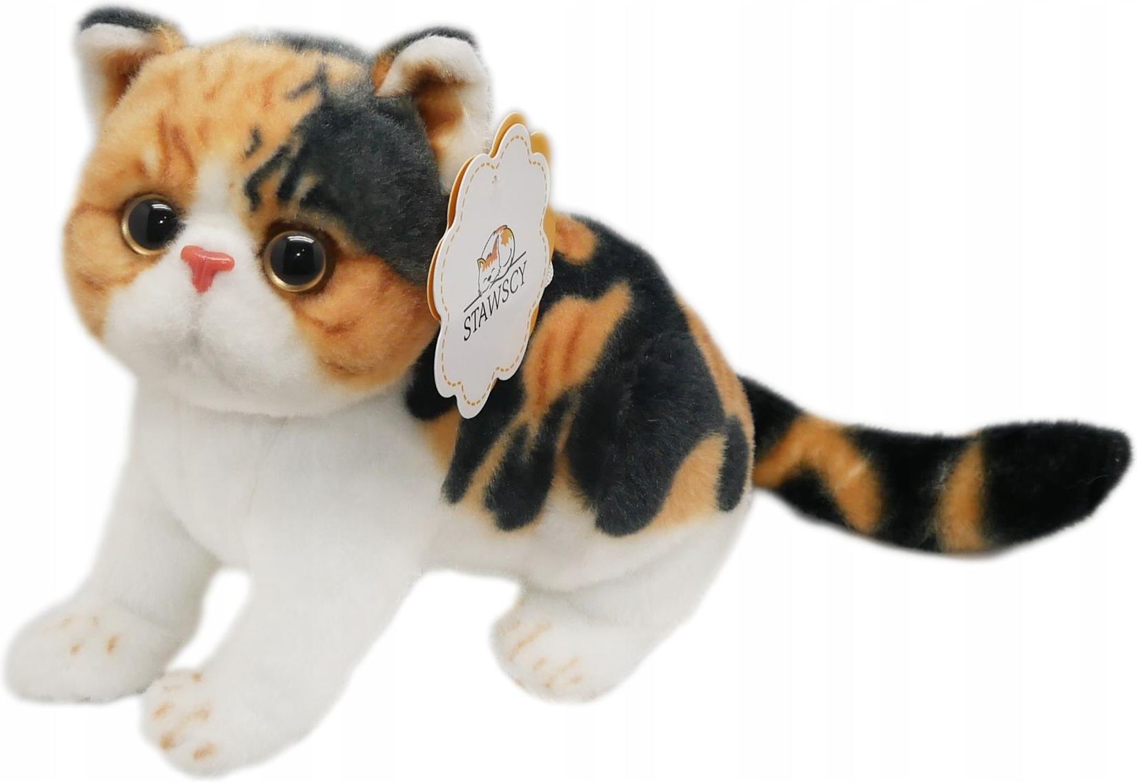 Realistyczny Siedzący Kotek Kot Pluszak Maskotka - Ceny i opinie - Ceneo.pl