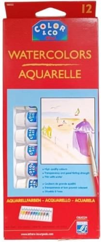 Gralux Farby Akwarel.Tuba 12Ml 12Kol. Colorco 700022 - Ceny i opinie - Ceneo.pl