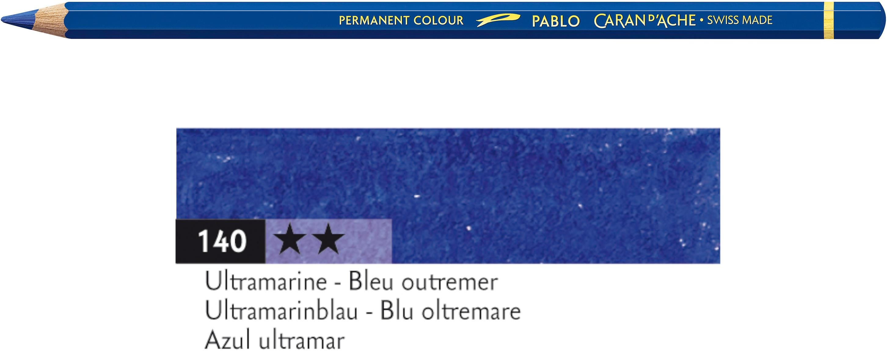 Caran D'Ache Kredka Pablo Kolor 140 Ultramarine Ultramaryna - Ceny i ...
