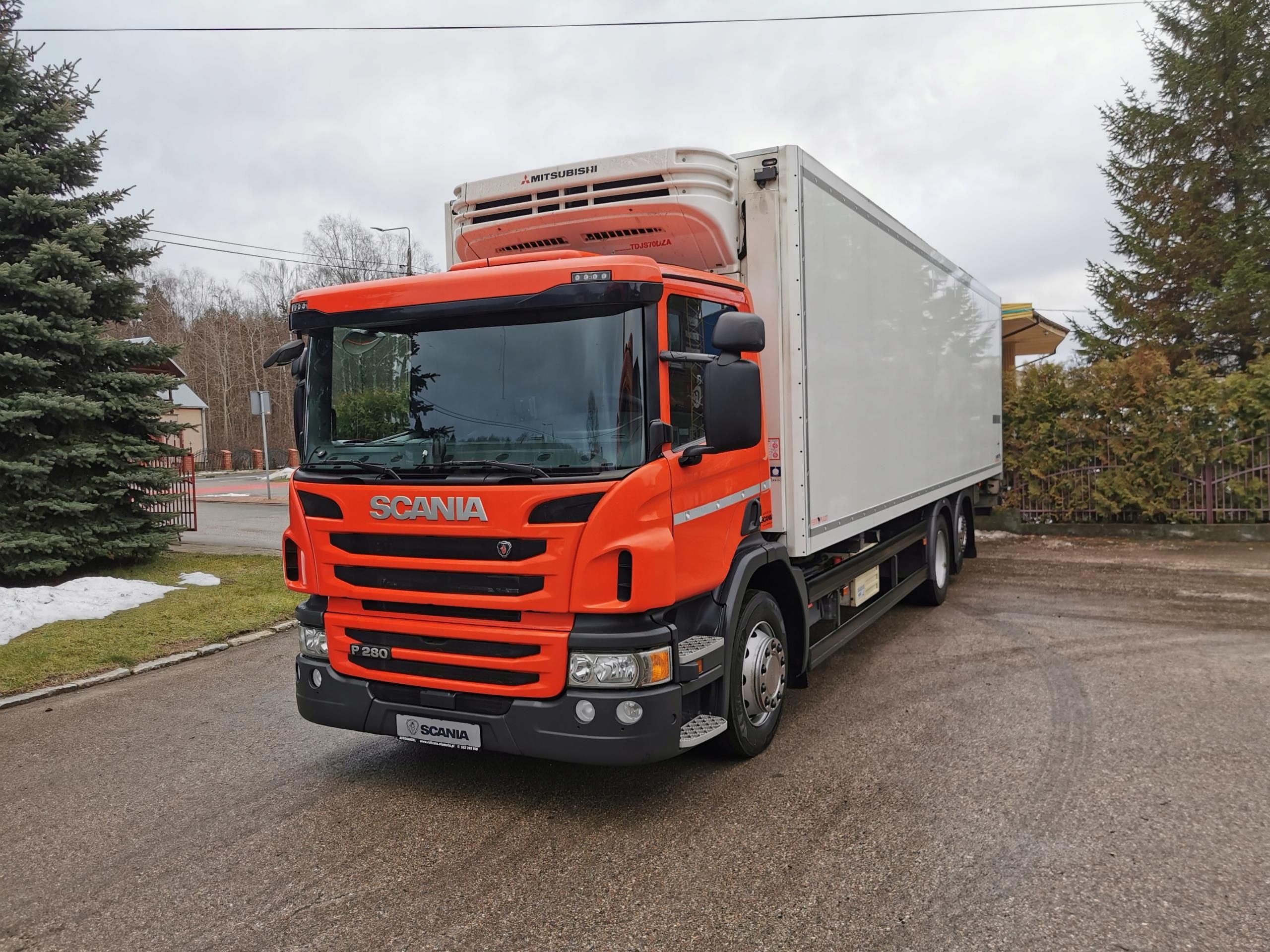 Scania P280 2017r. 3osie Chłodnia Sprow. z Niemiec - Opinie i ceny na ...