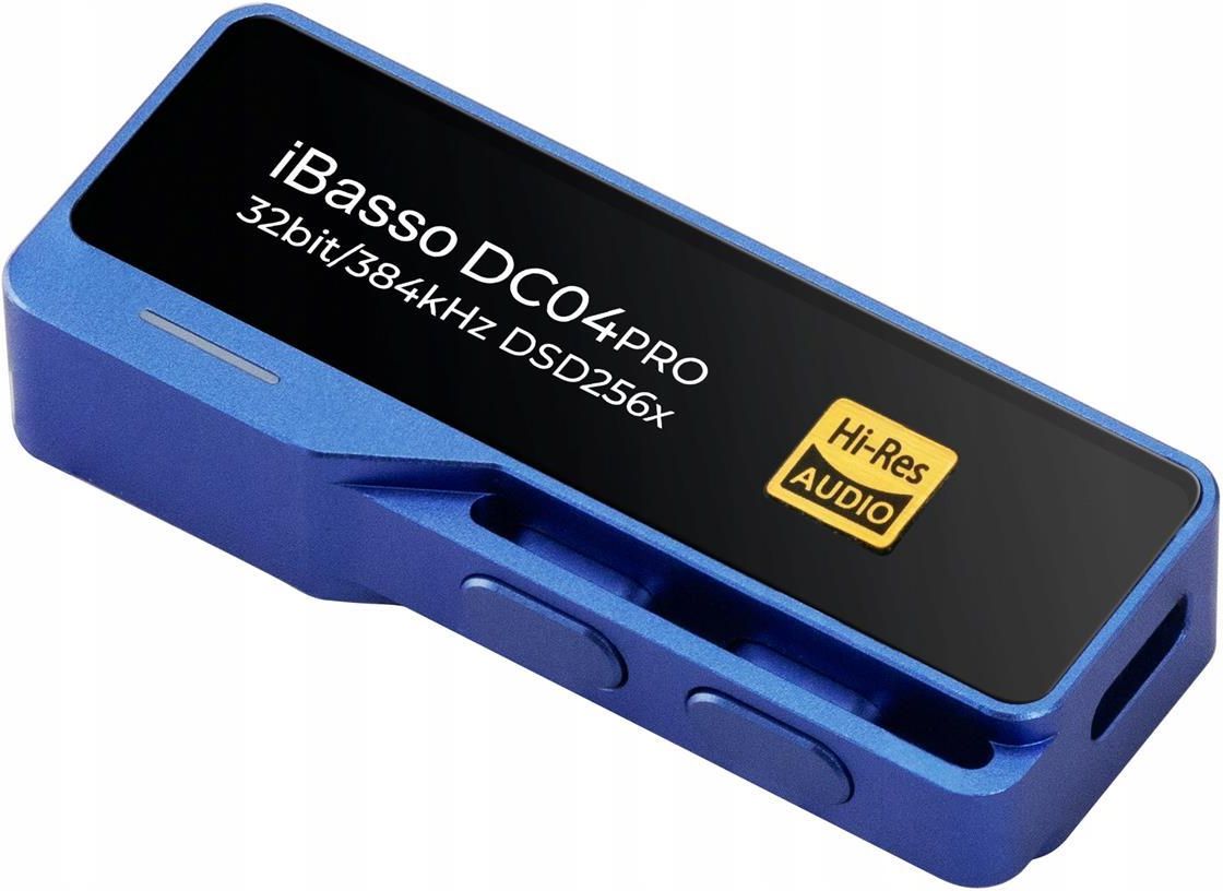 Wzmacmiacz audio iBasso DC04 Pro (niebieski) - Opinie i ceny na Ceneo.pl