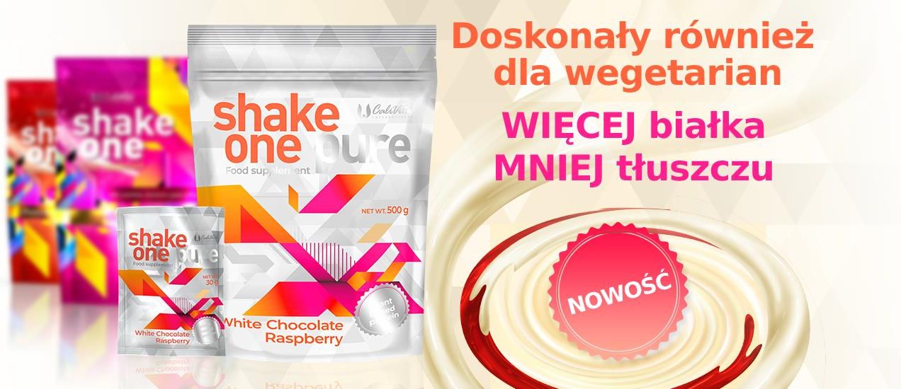 Shake One Pure White Chocolate Raspberry - 500 g - Opinie i ceny na ...