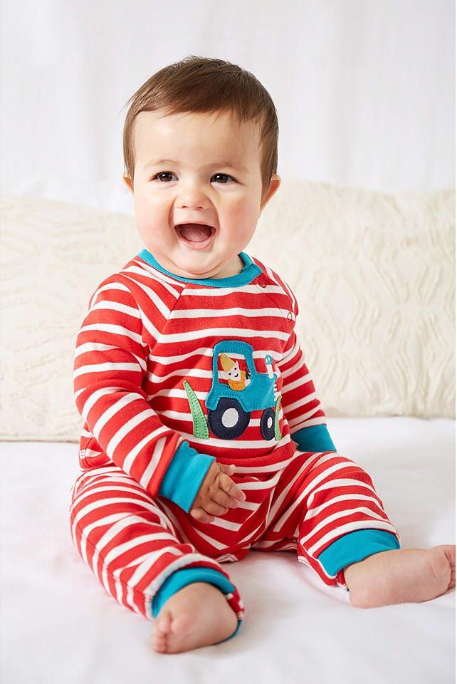 Frugi Rampers w kolorze czerwonym - Ceny i opinie - Ceneo.pl