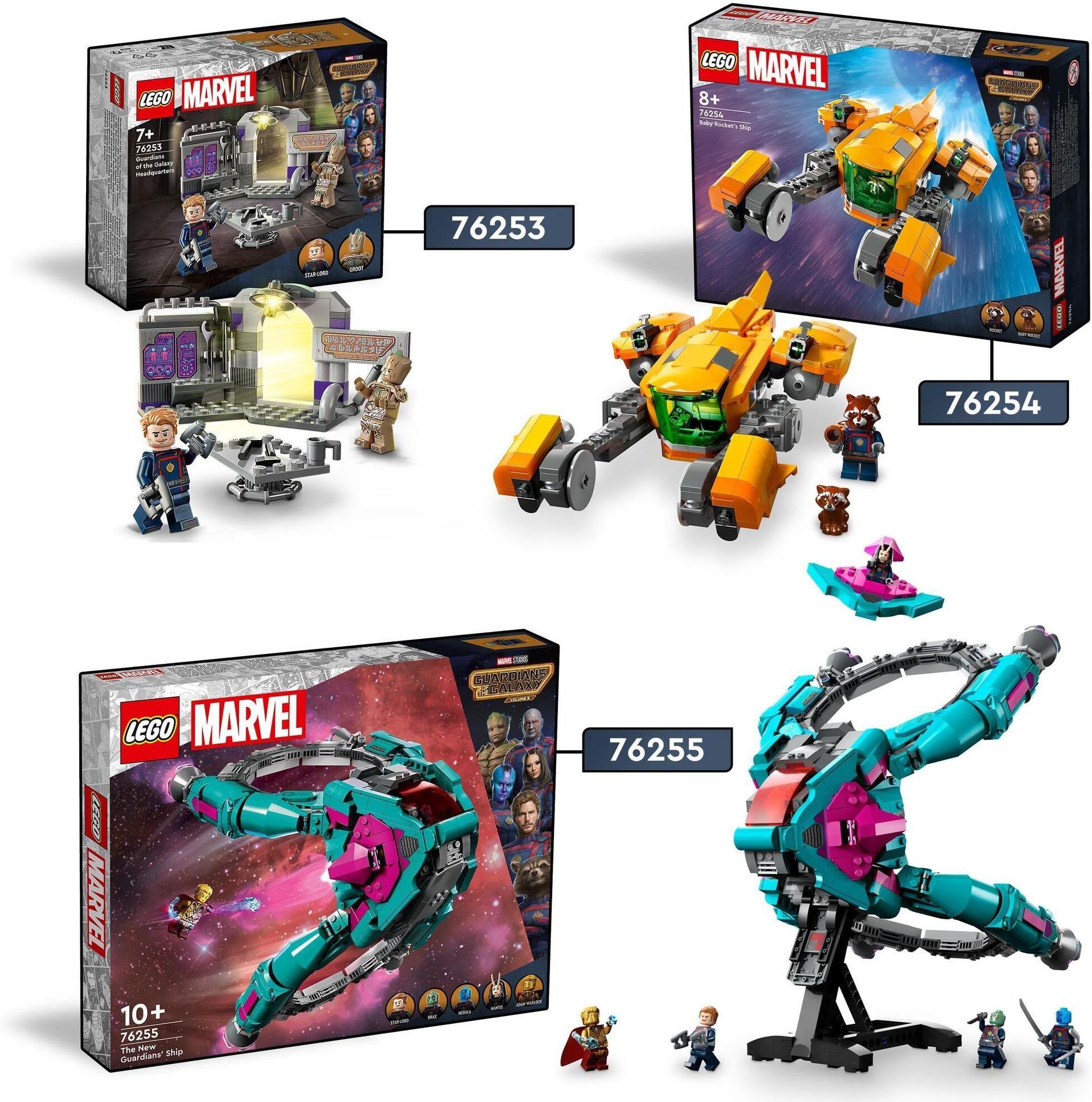 LEGO Marvel 76254 Statek kosmiczny małego Rocketa - ceny i opinie ...