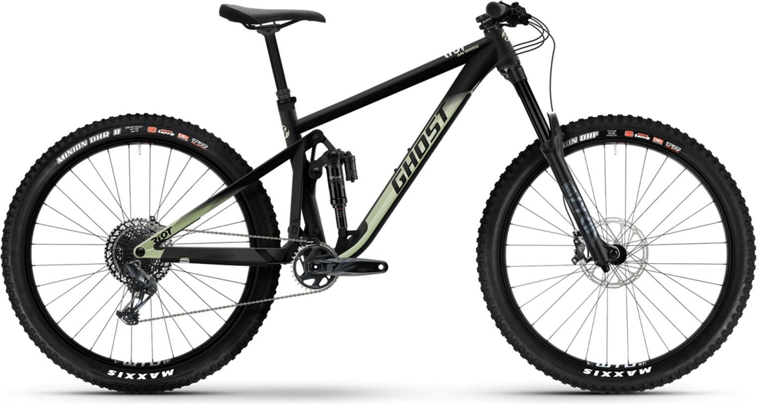 Ghost Mtb Riot Am Universal Czarny Zielony 29 2023 - Rowery Górskie ...