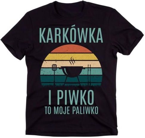 KOSZULKA DLA SZWAGRA - KARKÓWKA I PIWKO TO MOJE PALIWKO Z GRILLEM ...