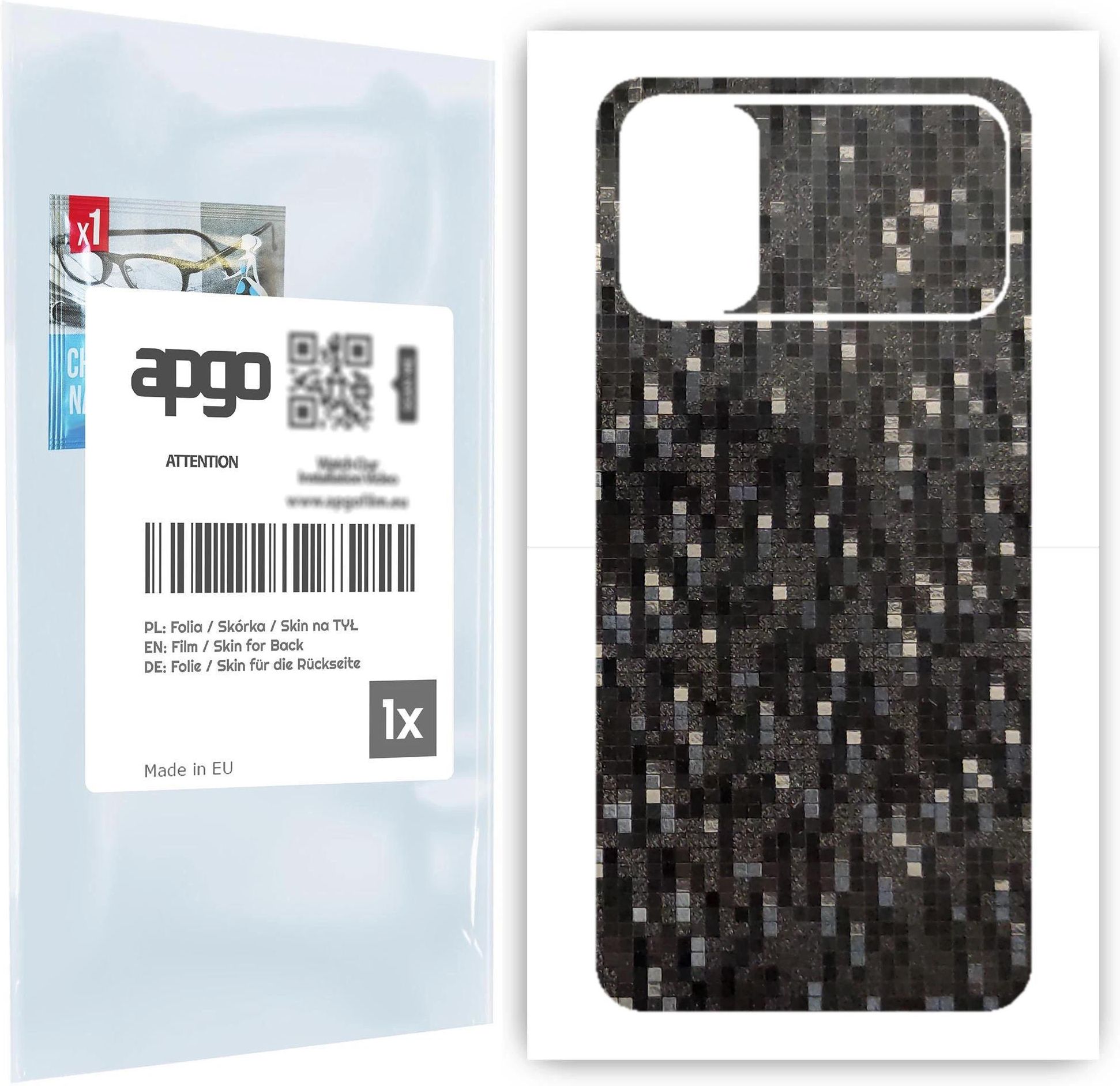 Apgo Folia Naklejka Skórka Strukturalna Na Tył Do Poco M3 Mzb087Ain ...