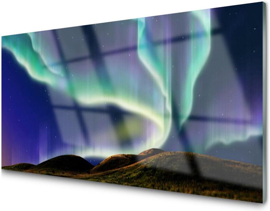Tulup Obraz Na Szkle Zorza Polarna Krajobraz 120X60 - Opinie i atrakcyjne ceny na Ceneo.pl