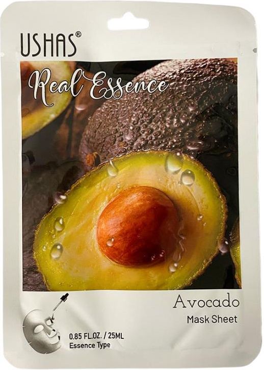 Maseczka Ushas Avocado Moisturizing Face Mask Nawilżająca Maska Awokado ...