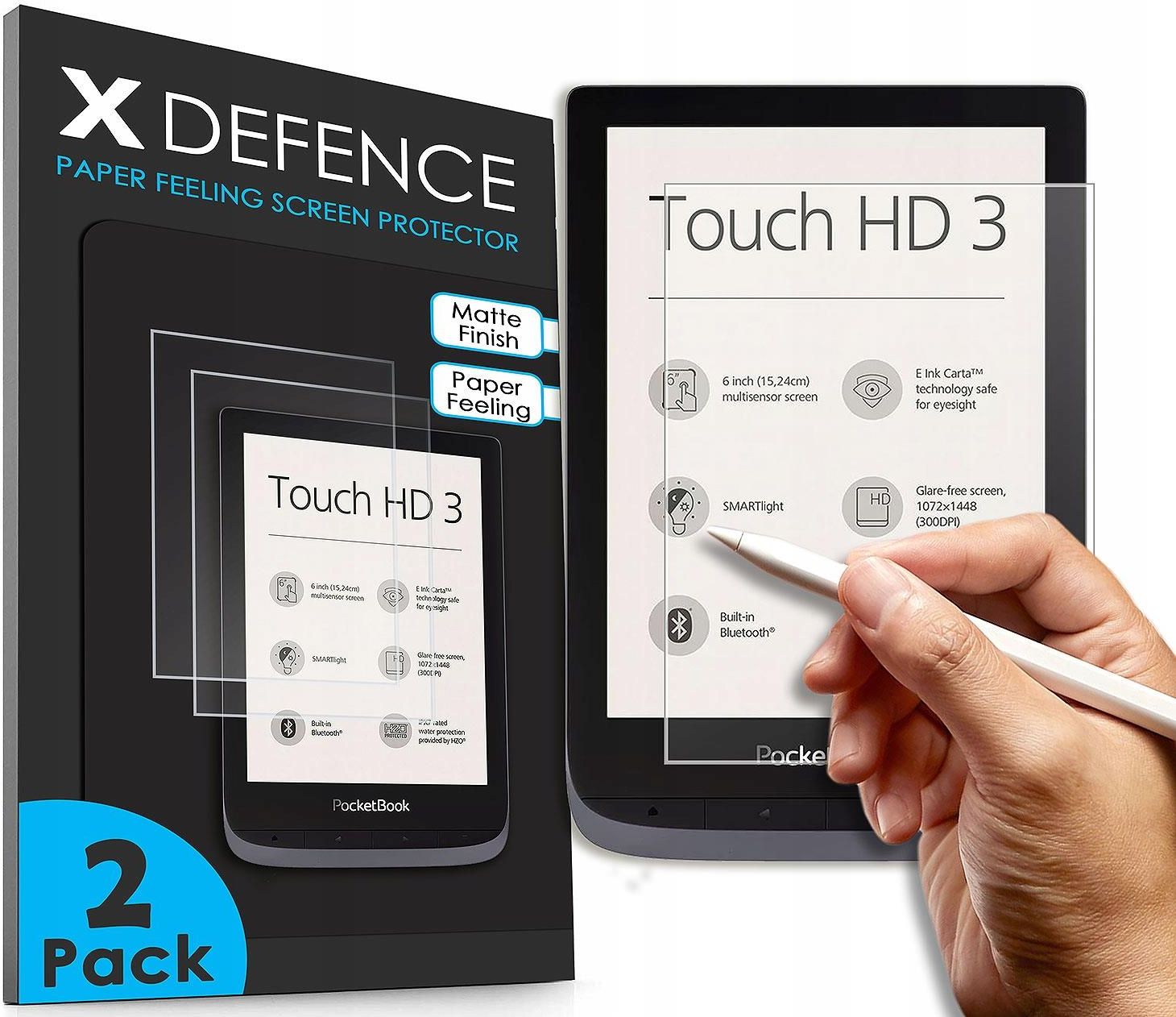 2X Folia Paper Feel Do Pocketbook Touch Hd 3 - Opinie i ceny na Ceneo.pl