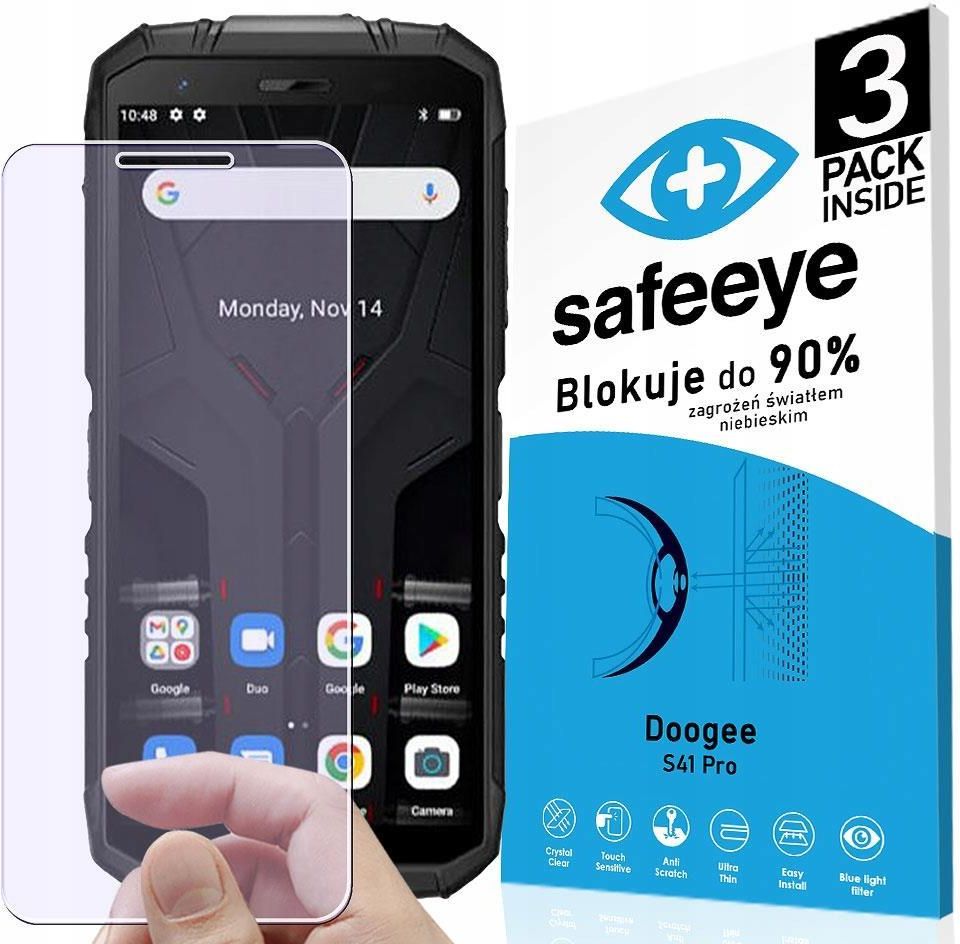 3X Anti Blue Szkło Hybrydowe Do Doogee S41 Pro - Opinie i ceny na Ceneo.pl