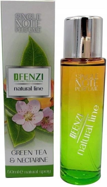 Jfenzi Natural Line Zielona Herbata I Nektarynka Woda Perfumowana 50 ml - Ceneo.pl