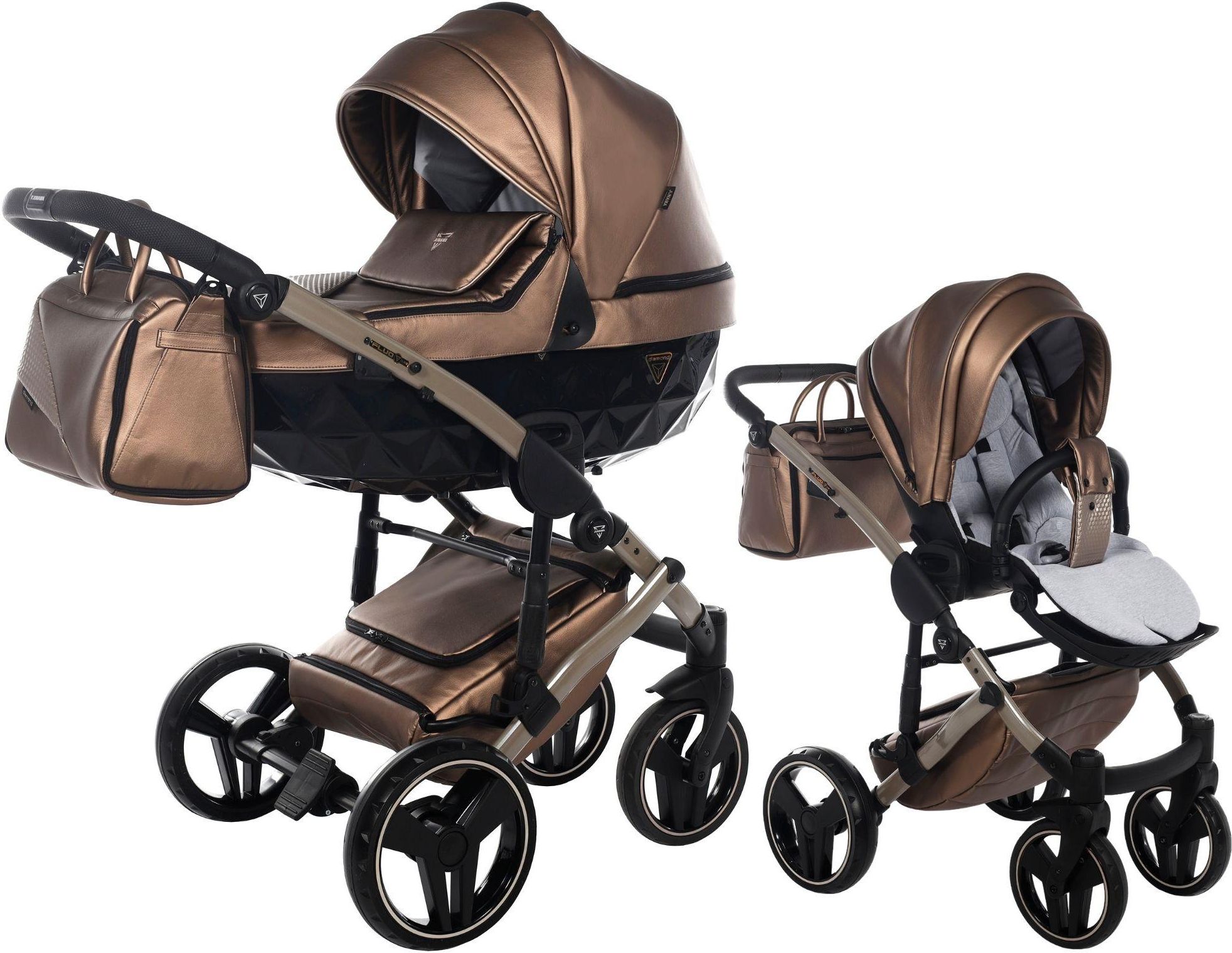 Wózek Junama Fluo Line V2 03 Głęboko Spacerowy - Ceny i opinie - Ceneo.pl