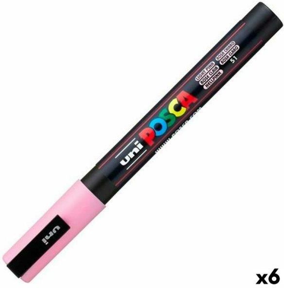 Posca Marker Pc-3M Jasnoróżowy (6 Sztuk) - Ceny i opinie - Ceneo.pl