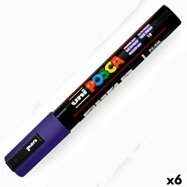 Posca Marker Pc-5M Niebieski Electric (6 Sztuk) - Ceny i opinie - Ceneo.pl