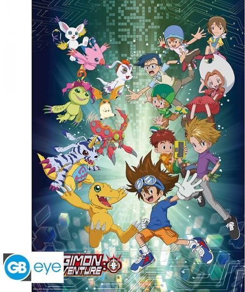 DIGIMON - Plakat Digi-World (52x38) - Ceny i opinie - Ceneo.pl