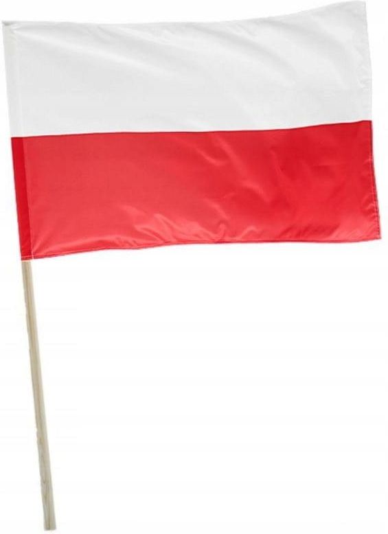 Flaga Polski Na Kiju Drewnianym 112 75Cm - Ceny i opinie - Ceneo.pl
