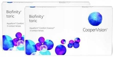Soczewki Cooper Vision Biofinity Toric 2X3 Szt - Opinie i ceny na Ceneo.pl
