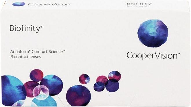 Soczewki Cooper Vision Biofinity -5.00 3 Szt. - Opinie i ceny na Ceneo.pl