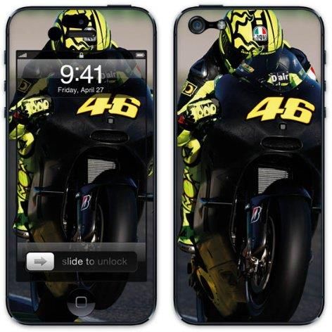 Diabloskinz B0081-0021-0013 Winylowa Skórka Do Apple Iphone 5/5S Rossi ...