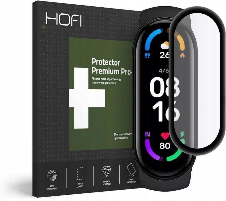 Hofi Szkło Hybrydowe Xiaomi Mi Smart Band 6 / Nfc Hof - Opinie i ceny ...