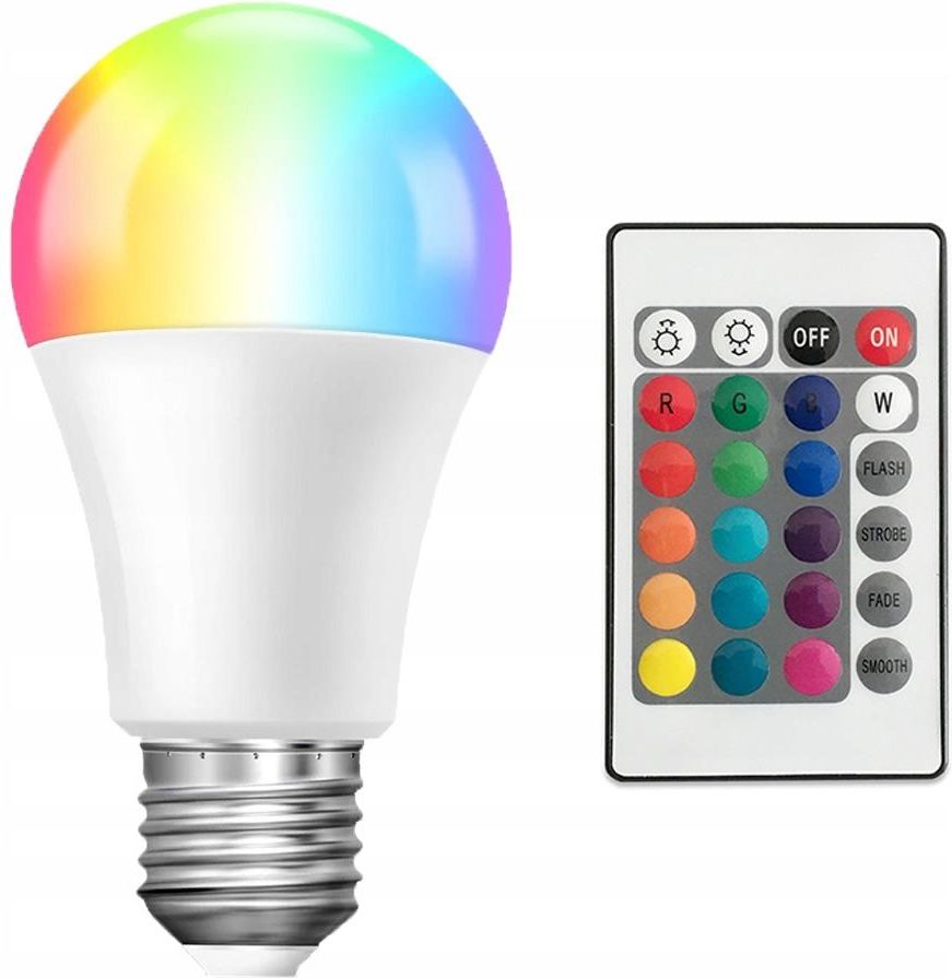 Żarówka Led Rgb E27 12W Pilot Ir (702) - Opinie i atrakcyjne ceny na ...