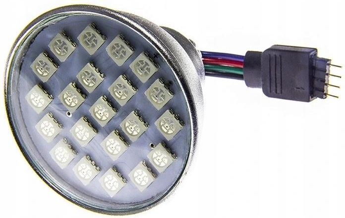 Opticon Żarówka Led Rgb 12V MR16 GU10 dla sterownik Ir Rf (6792 ...