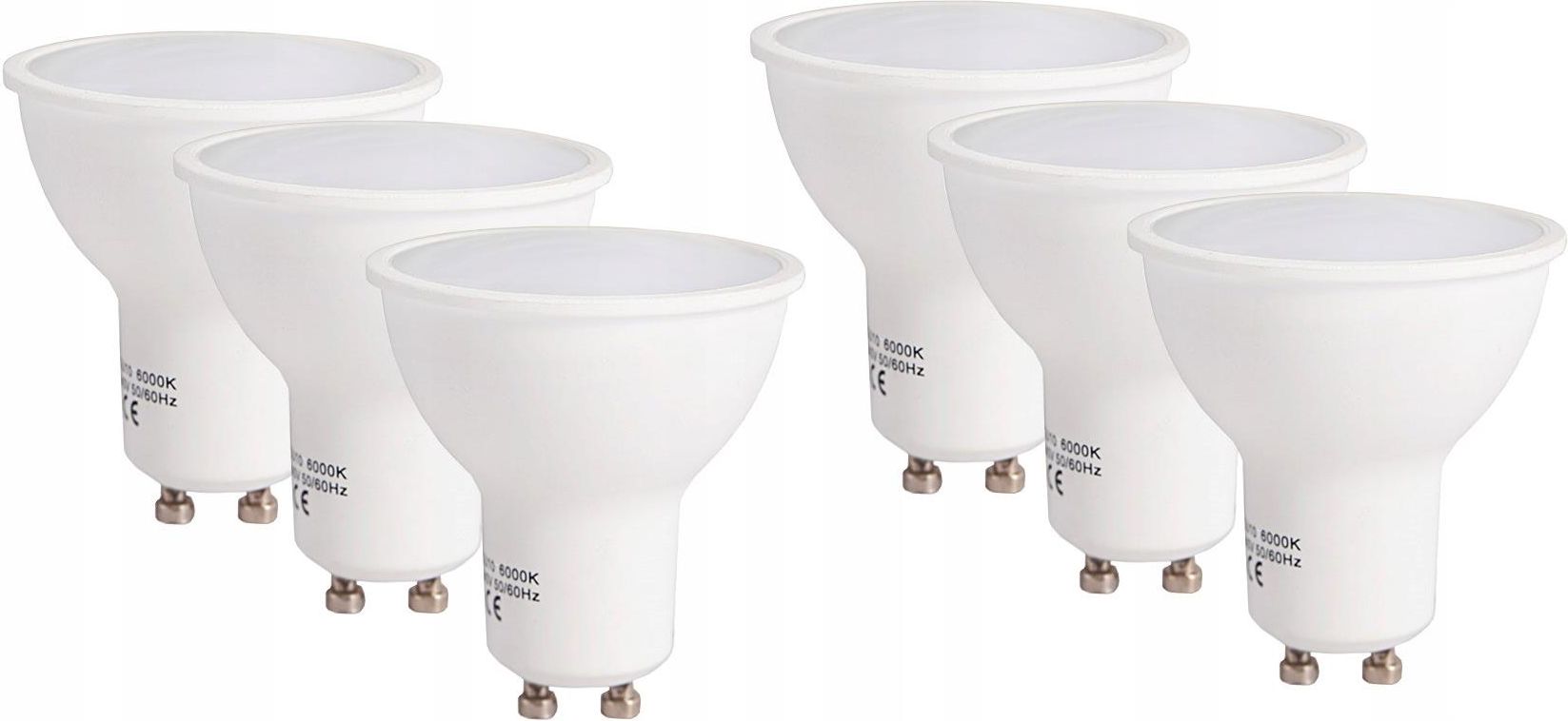 6 x Żarówka Led GU10 5W 6000/6500K (5W6000) - Opinie i atrakcyjne ceny ...
