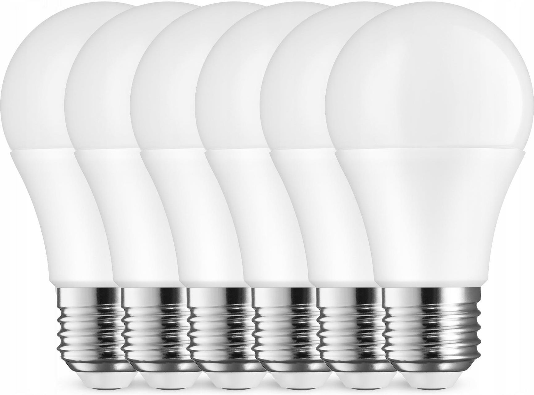 Led-Lux Zestaw 6x Żarówka Led E27 10W barwa zimna (6XGLOBEE27A6010WCW) - Opinie i atrakcyjne ...