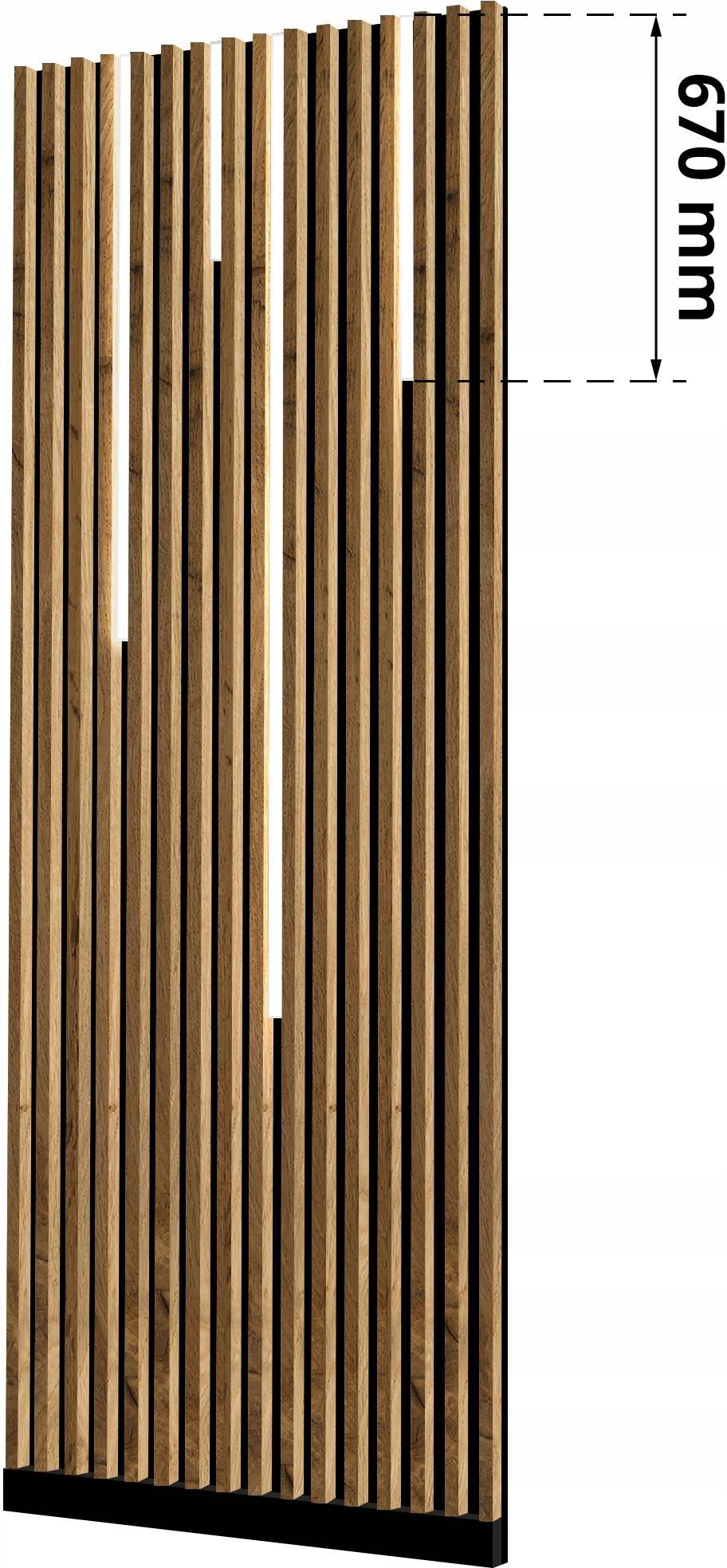 Golddoor Lampa Liniowa Led do Lameli Świetlówka Dł. 67 cm ...