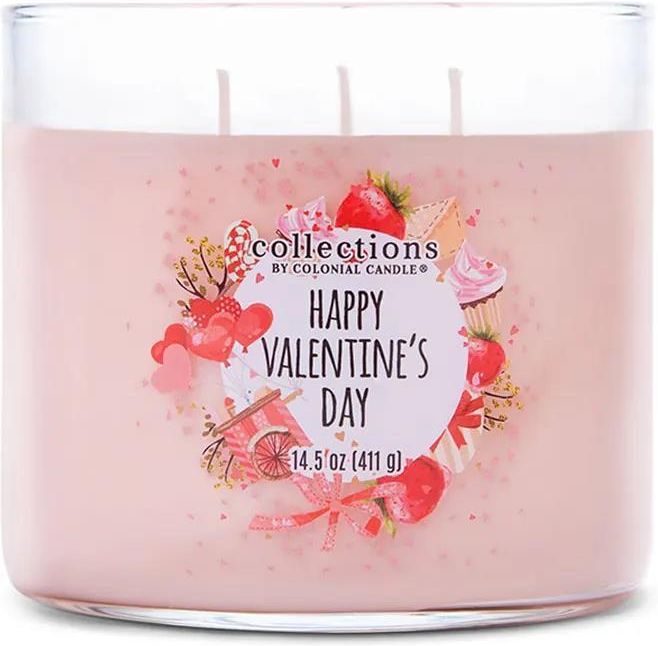 Colonial Candle Świeca Zapachowa Vday Happy Valentines Day 411 G ...