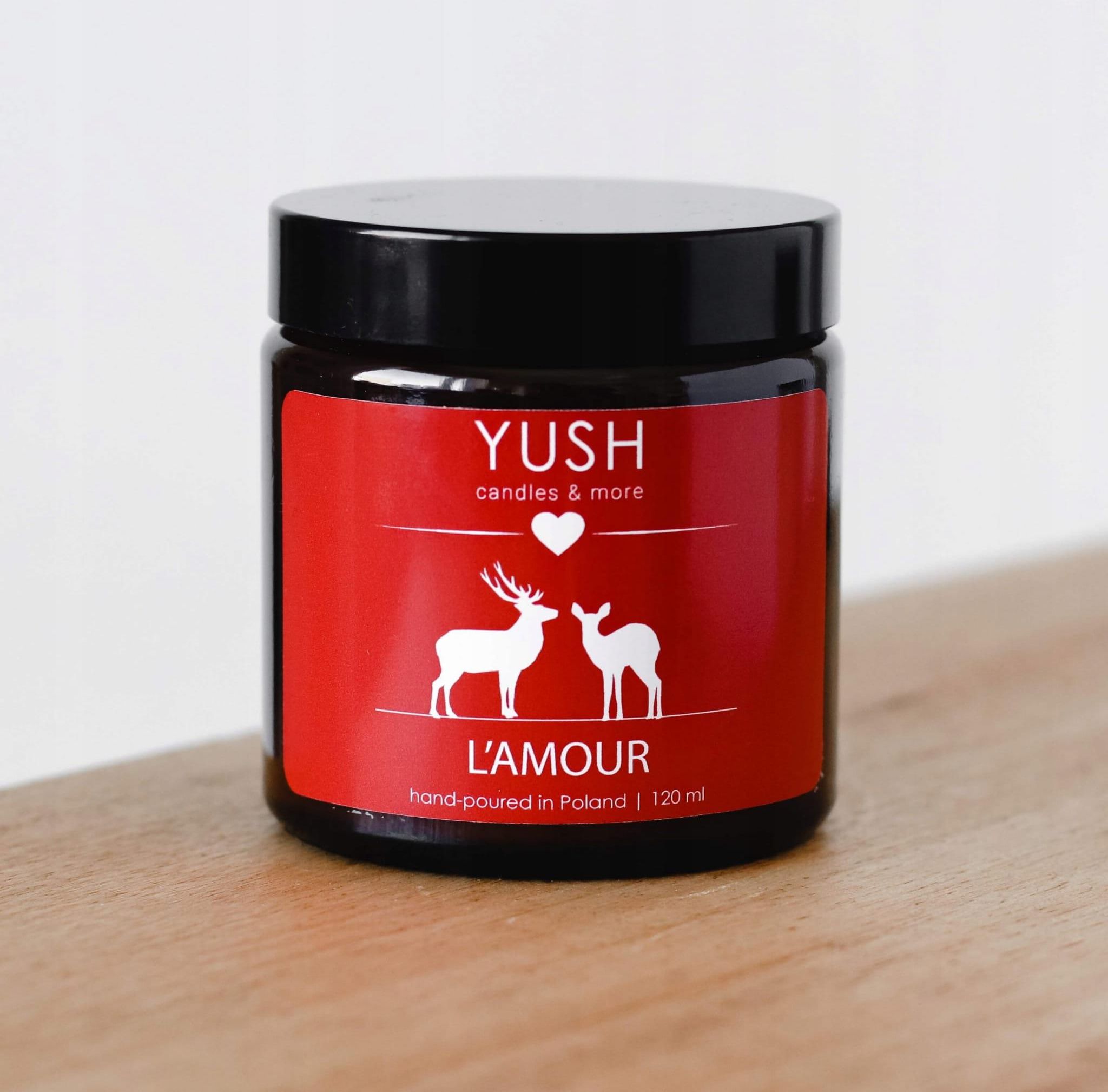 Yush Świeca Zapachowa L'Amour 120Ml 01-Lamyus - Opinie i atrakcyjne ...