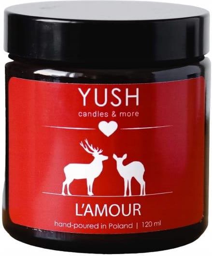 Yush Świeca Zapachowa L'Amour 120Ml 01-Lamyus - Opinie i atrakcyjne ...