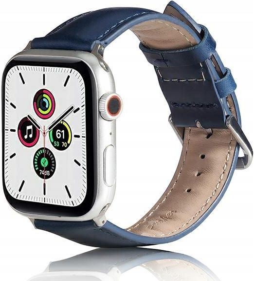Textile Beline Pasek Apple Watch Leather 38/40/41Mm Niebie - Opinie i ...