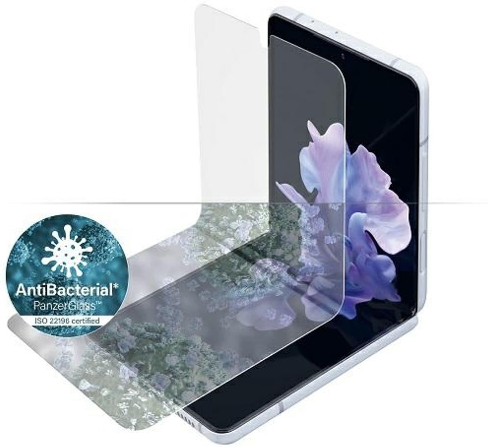 PanzerGlass TPU Sam Galaxy Z Flip3 5G Case Friendly, Antibacterial ...