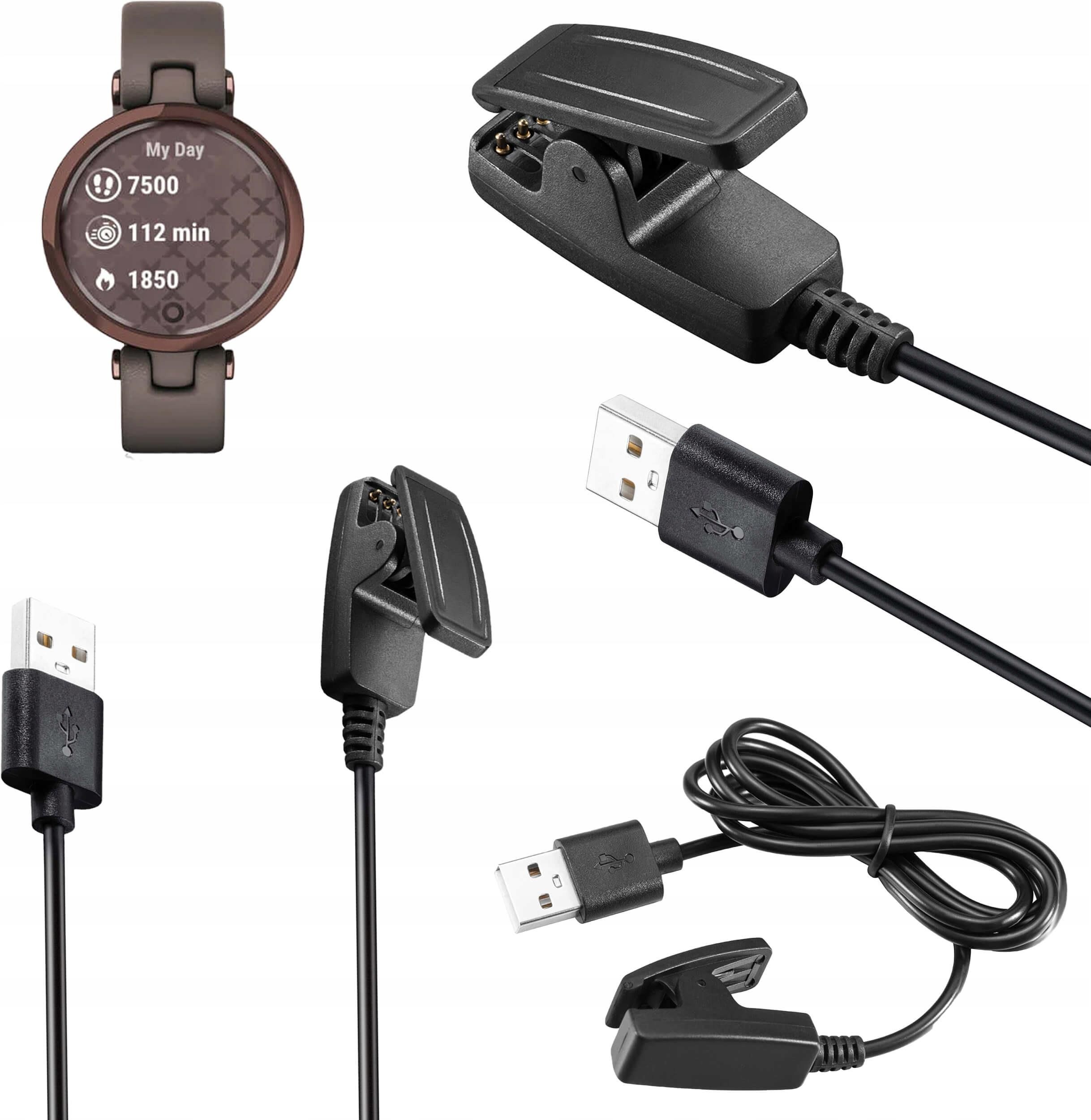 Smartgear Ładowarka Kabel Usb Z Klipsem Do Garmin Lily - Opinie i ceny ...