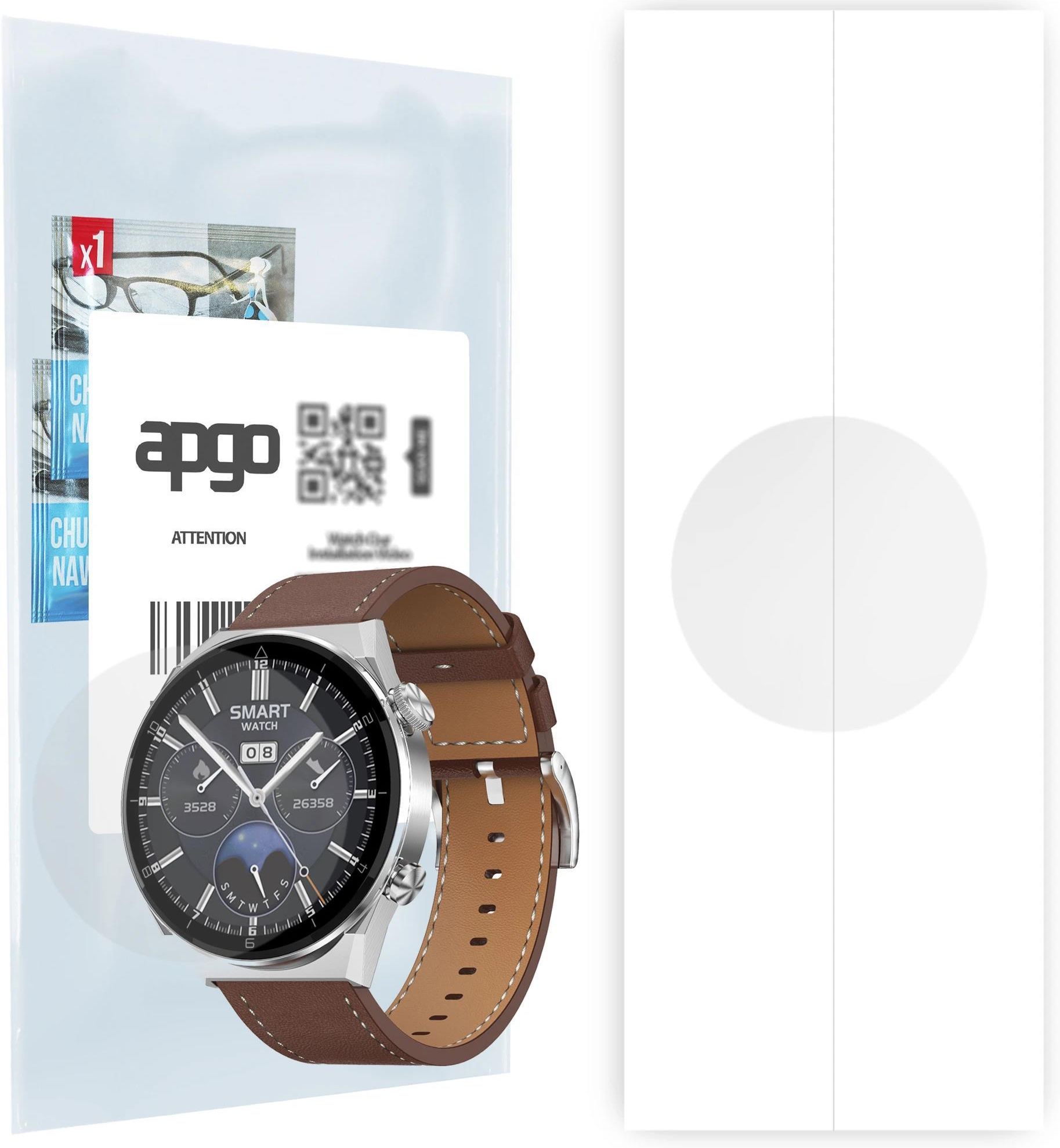 Apgo 1X Folia Hydrożelowa Do Dt No.1 Dt3 Pro Max - Smartwatch Hydrogel ...