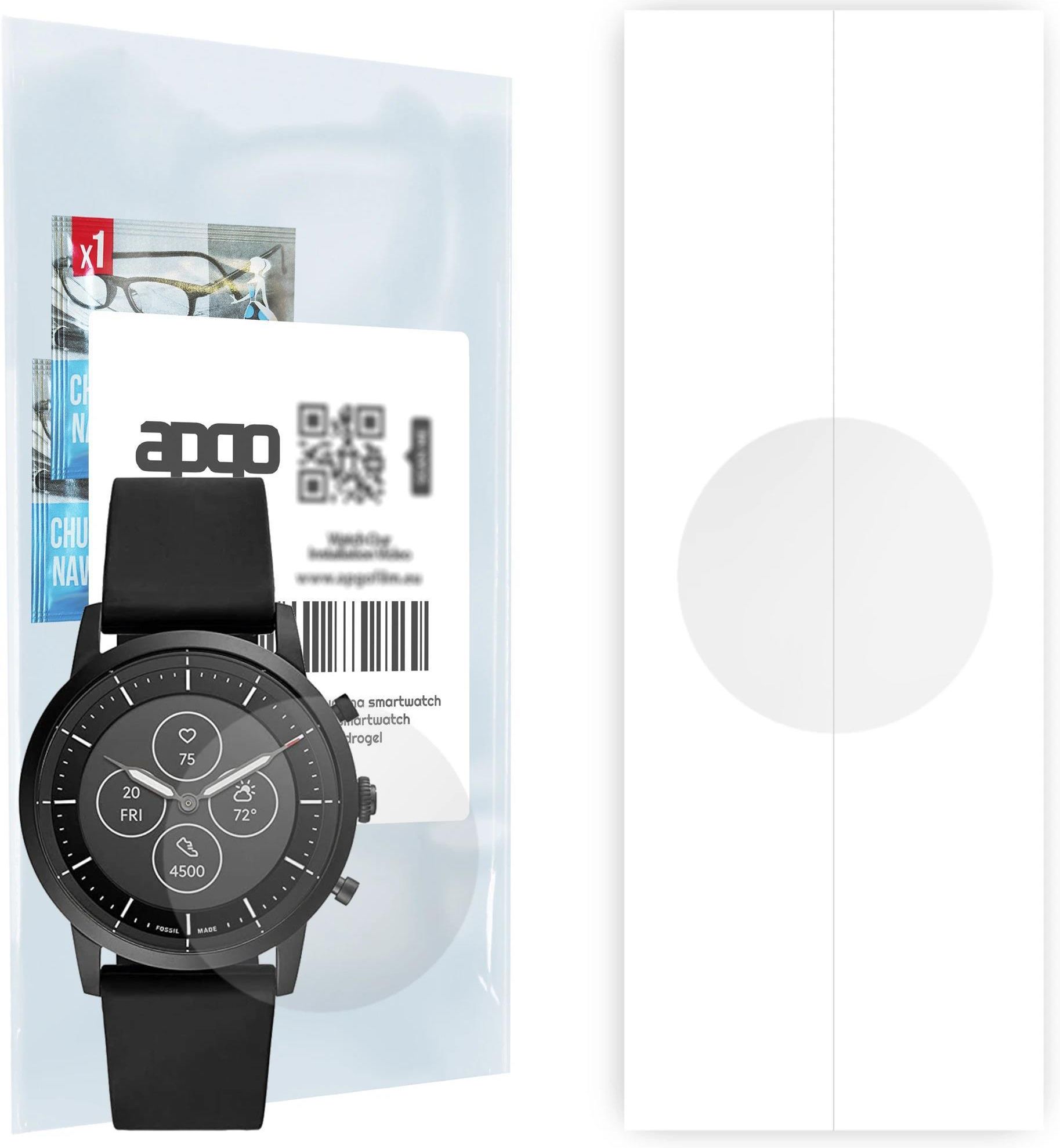 Apgo 1X Folia Hydrożelowa Do Fossil Hybrid Hr Collider Ftw7010 ...