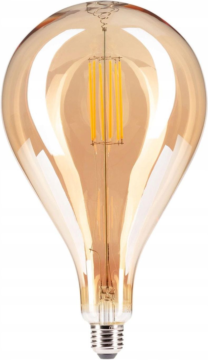 Nnled Żarówka Led E27 Ozdobna 6w 60w A165 Edison Retro