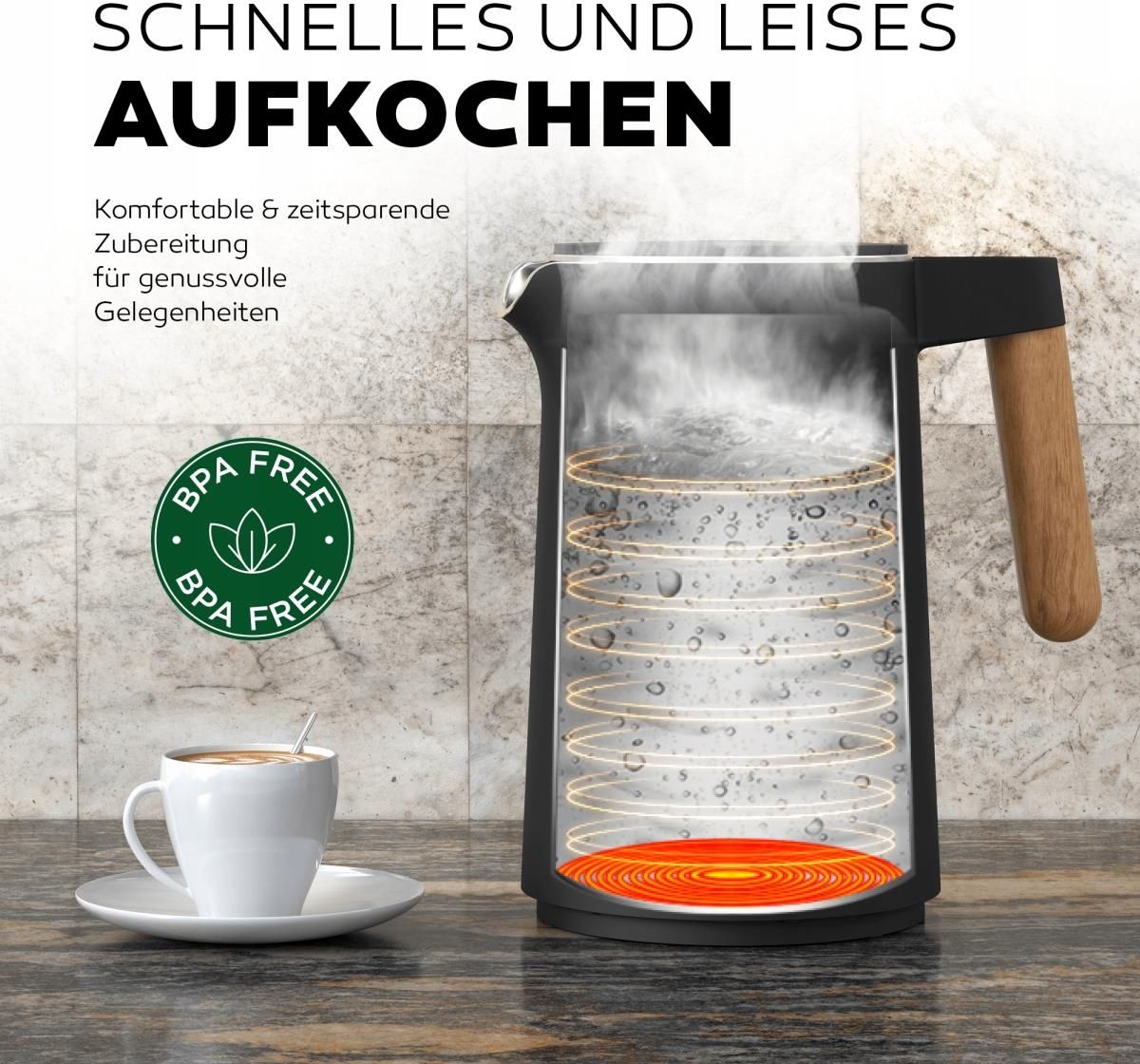 Czajnik elektryczny Balter Home WK08BL - Opinie i ceny na Ceneo.pl