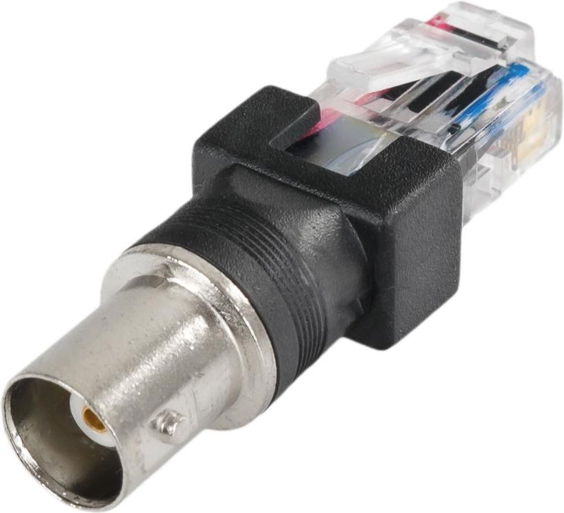 Spacetronik Adapter Rj45 Na Bnc Splta02 - Adaptery - Opinie i ceny na Ceneo.pl