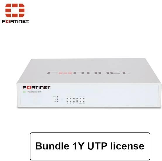 Firewall sprzętowy Fortinet Fortigate-81F Bundle 1 Year Utp ...