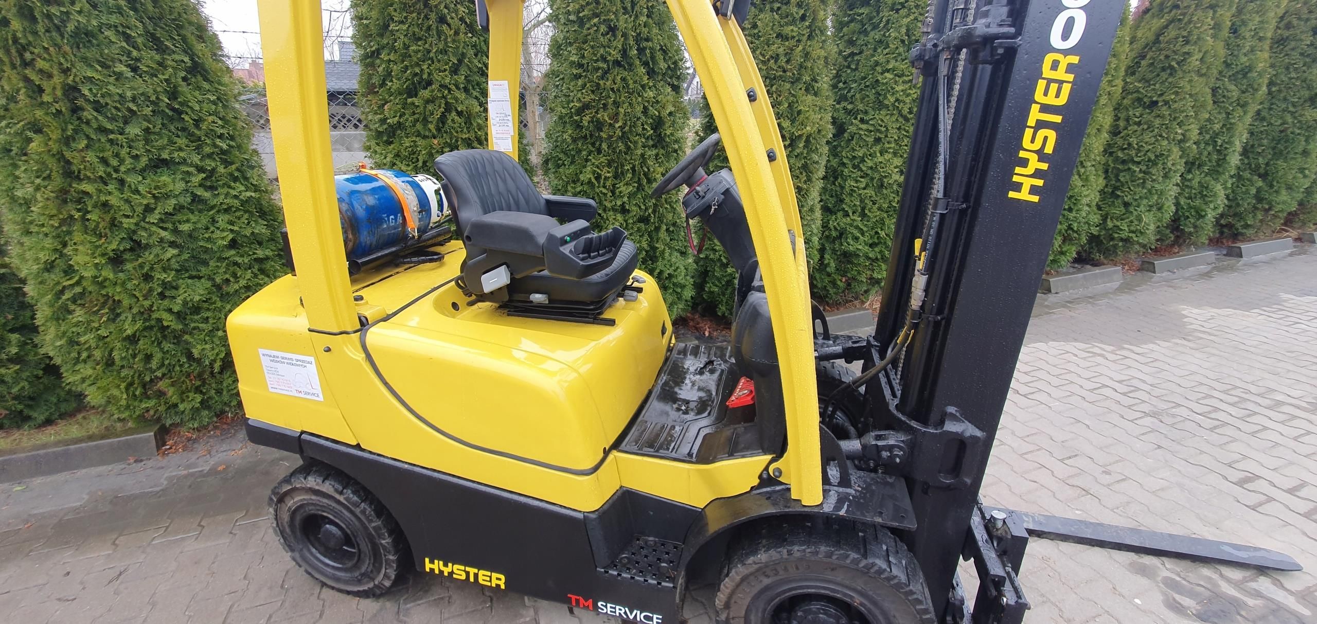 260 Wózek widłowy HYSTER H2.5FT przesuw lampy LED - Opinie i ceny na ...