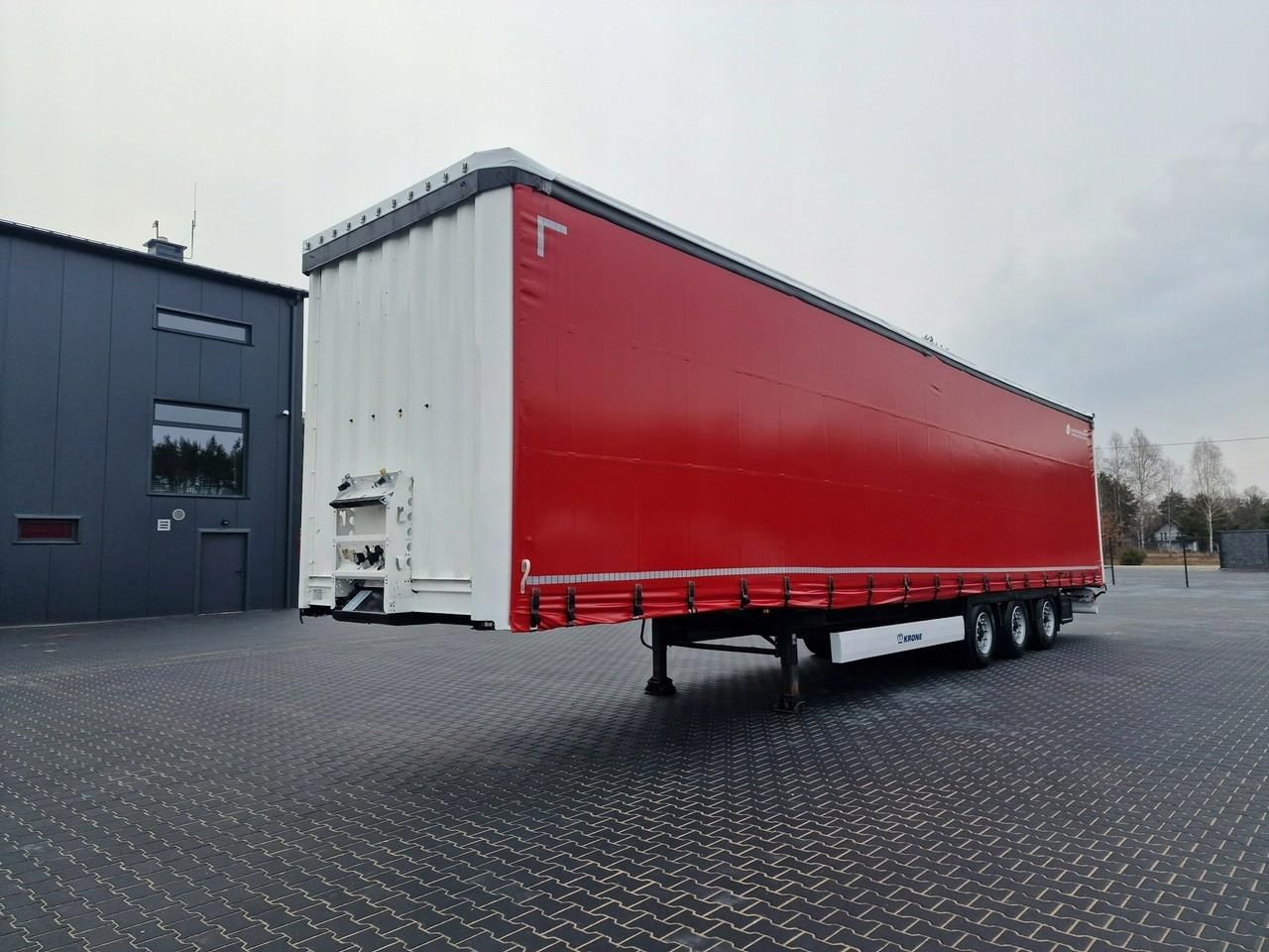 Krone MEGA 2011 NOWE PLANDEKI DACH PODNOSZONY - Opinie i ceny na Ceneo.pl